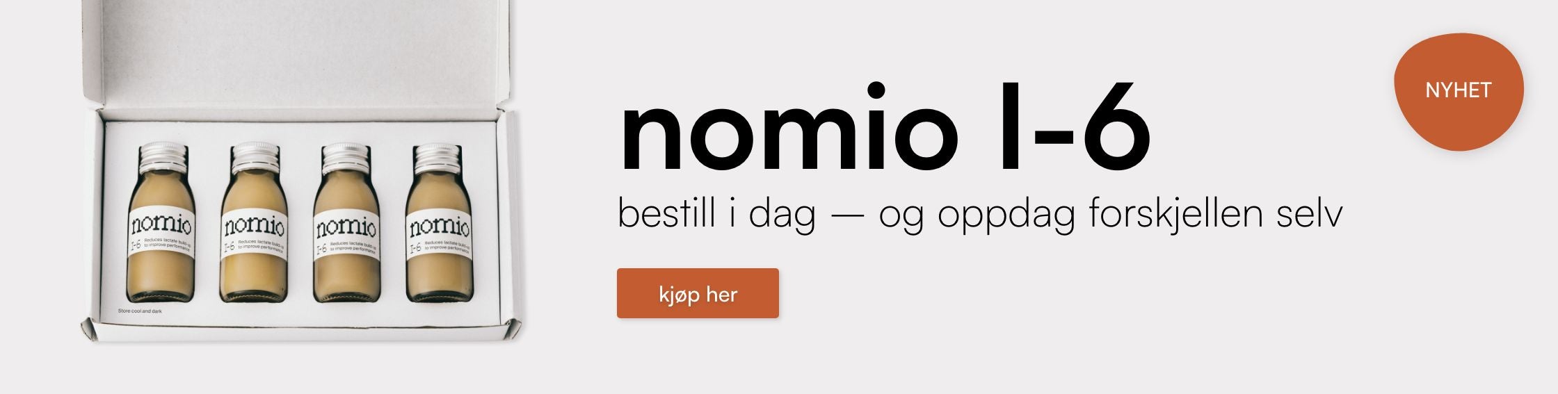 nomio: Prestasjon på flaske | Sykkelkomponenter.no